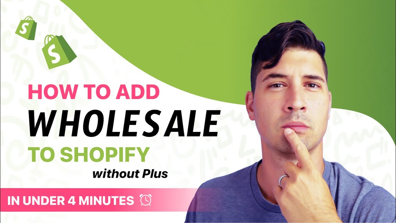 Shopify B2B/Wholesale Without Shopify Plus 2024 | No code - YouTube