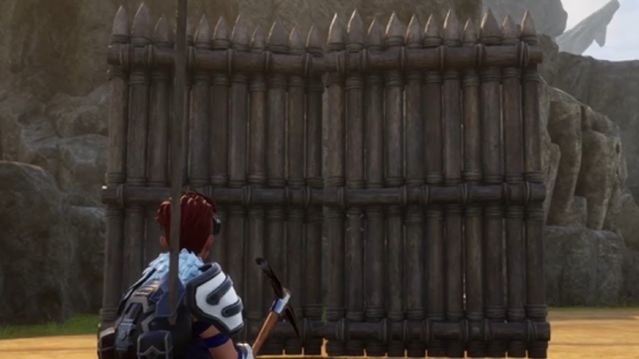 How to Build a Wooden Defensive Wall in Palworld - YouTube