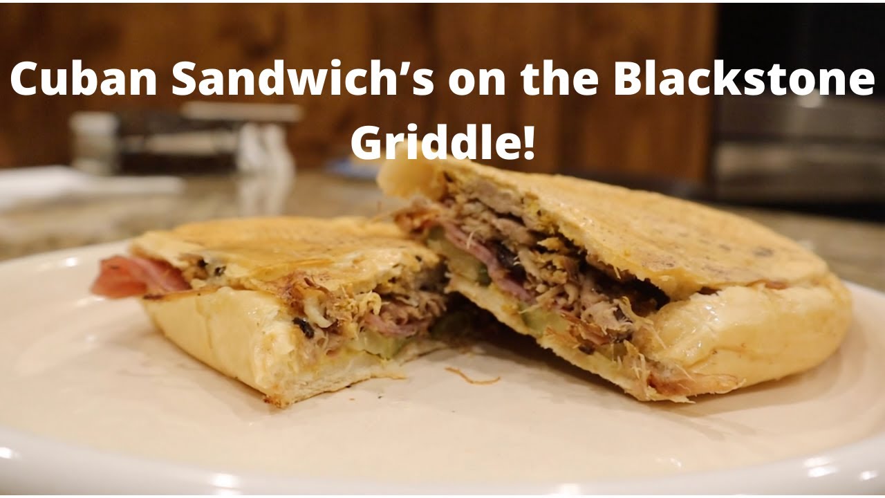 Cuban Sandwich’s on the Blackstone Griddle! - YouTube