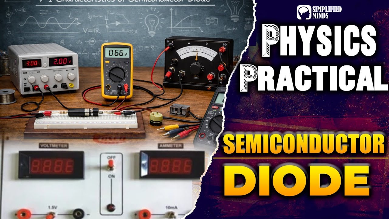 Semiconductor Diode Experiment | 2nd PUC Physic Lab Experiments ...