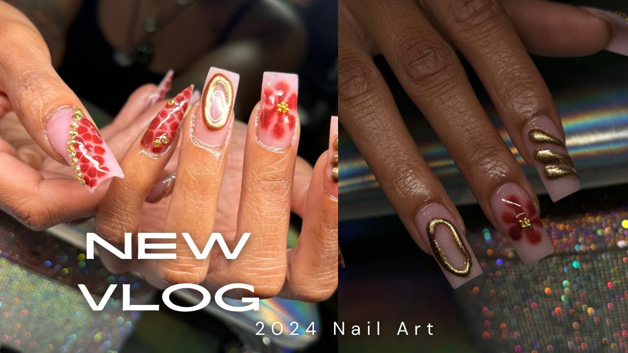 Basic Fill W/ Nail Art 💅🫶🏼 New Camera Quality 📸 Vibe&Work 🌸 - YouTube