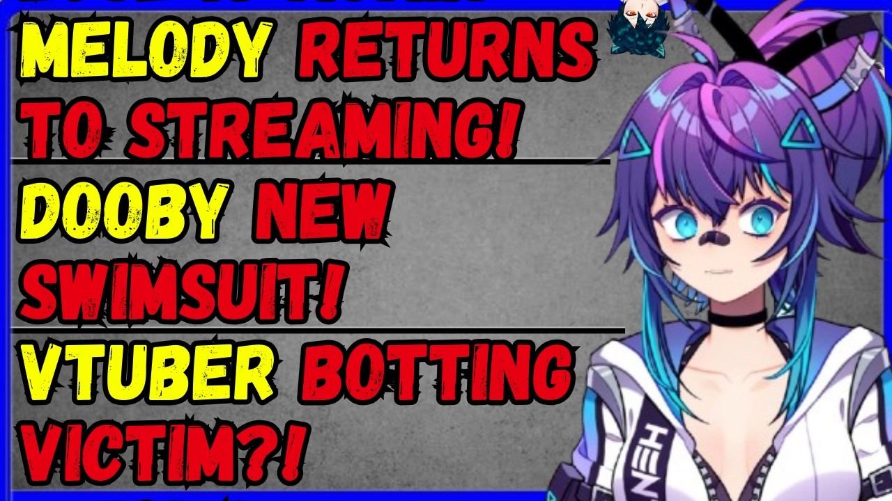 Projektmelody big return! Dooby New swimsuit! Vtuber botted?! - YouTube