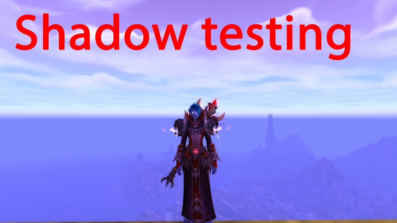 Shadow testing - Shadow priest pvp 10.0 - YouTube