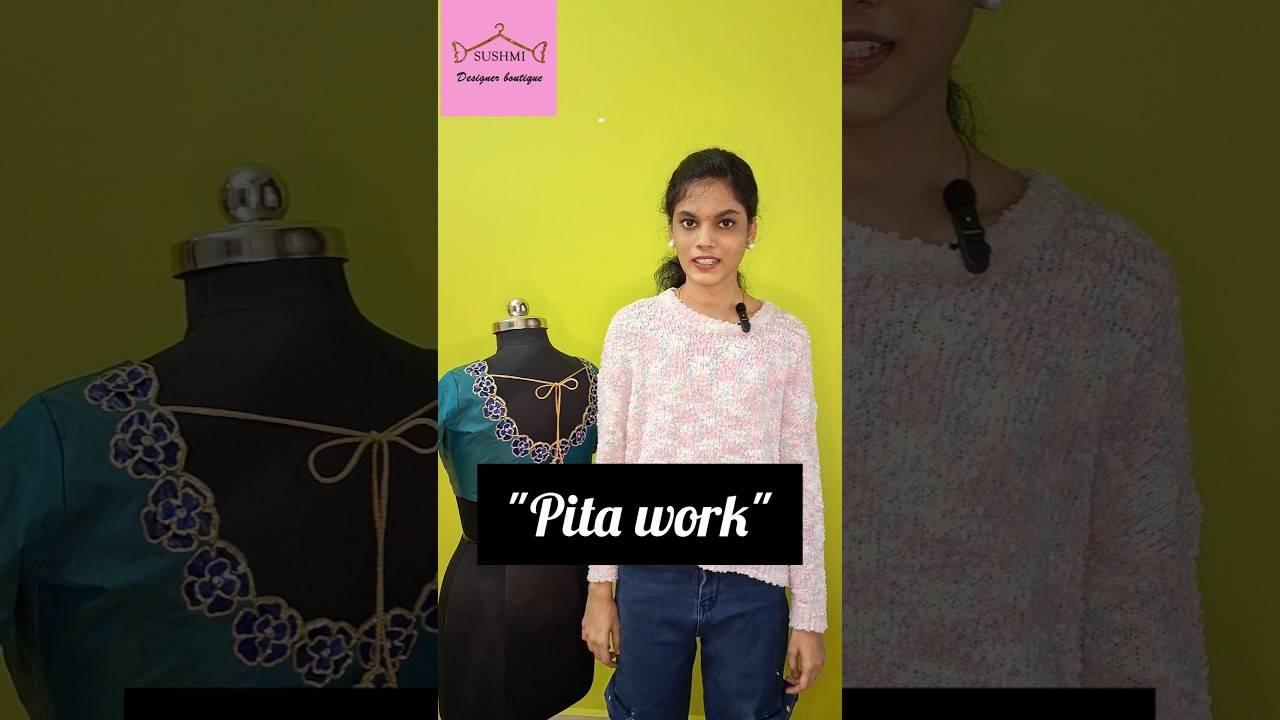 Pita work.For orders and aari class Whatsapp 📞+919843504333 # ...