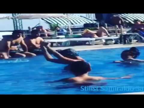 Samiraldo dənizdə xanımlarla birlikdə rəqs edir Gizli çəkili