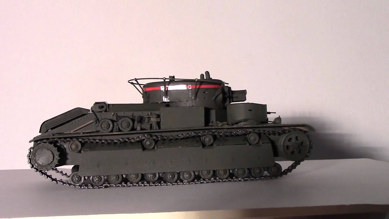 T-28 Soviet Medium Tank. Joaquín Yániz - YouTube