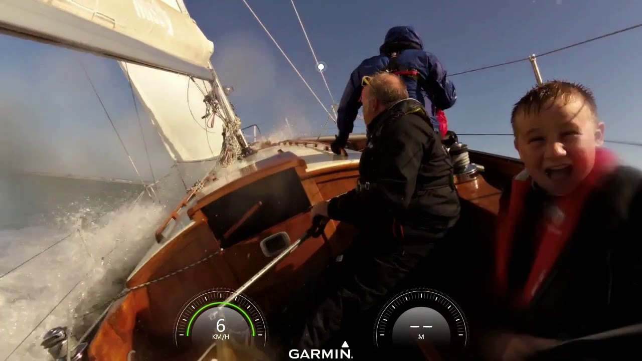 Yacht MISTY Racing Hamble Classics 2019 - YouTube