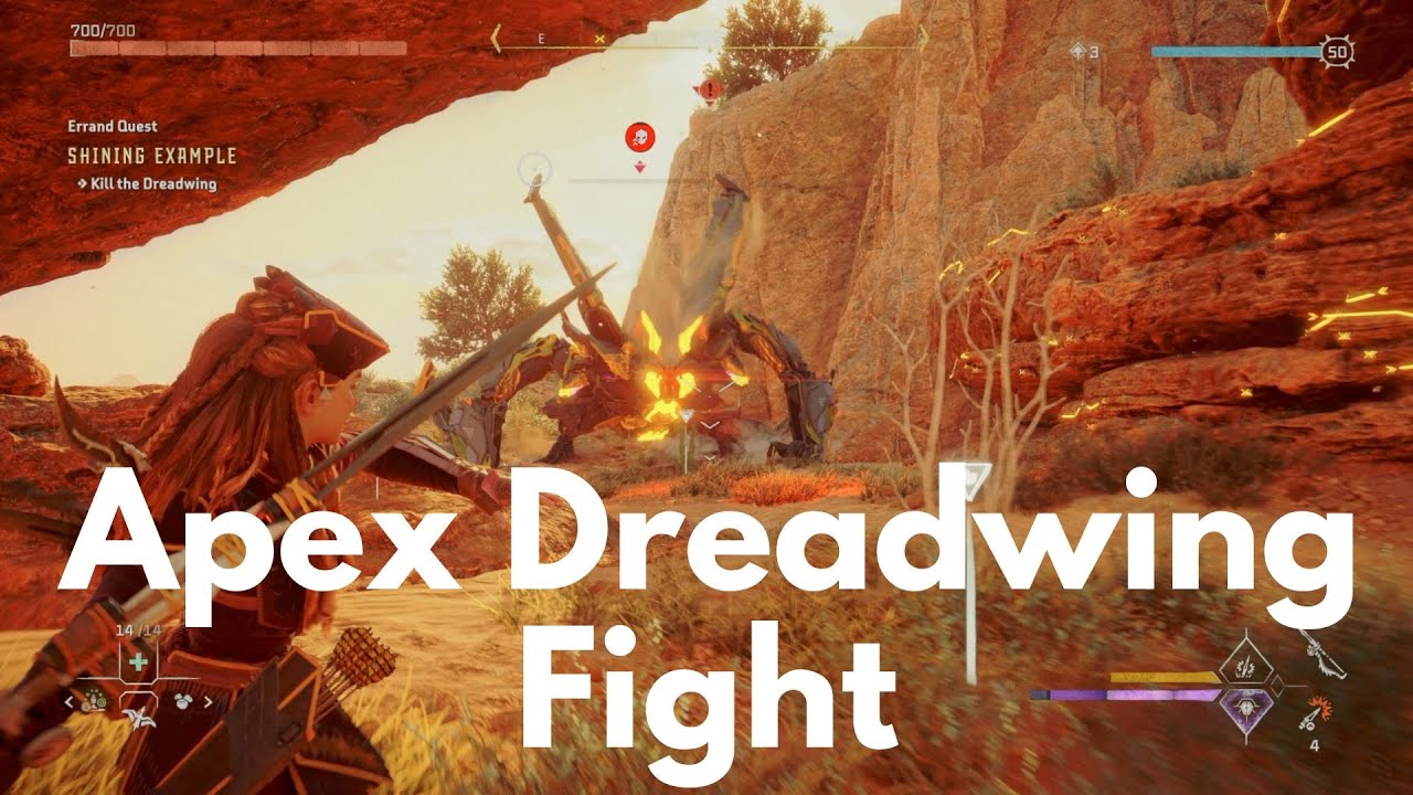 Horizon Forbidden West Walkthrough PS5 4k - Apex Dreadwing Fight in ...