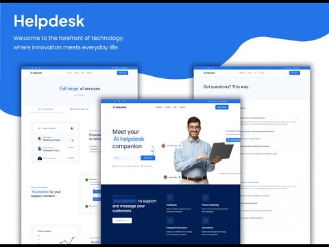 HelpDesk: Responsive Customer Support Theme for WordPress - YouTube