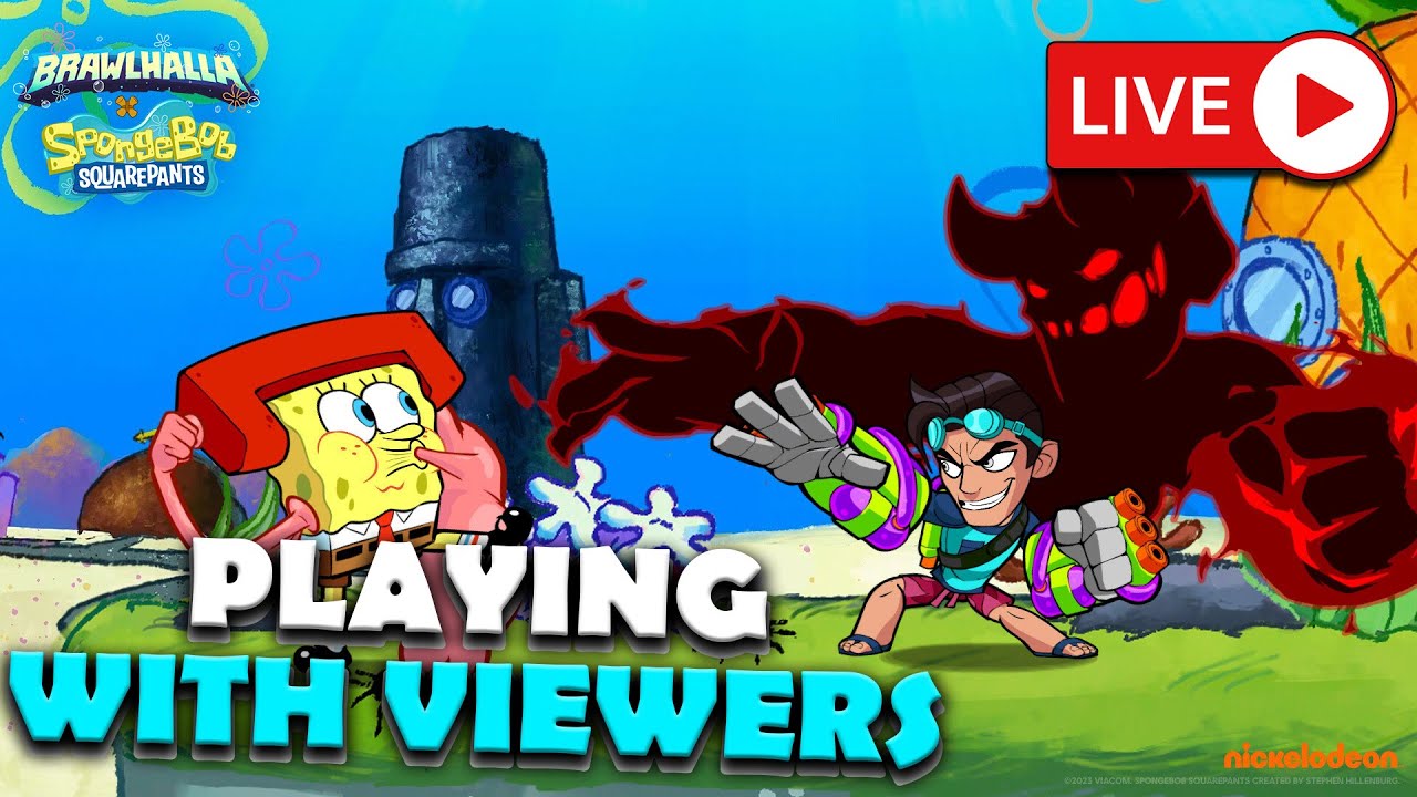 🔴 Playing WITH Viewers | First Time Brawling | Spongebob Crossover ...