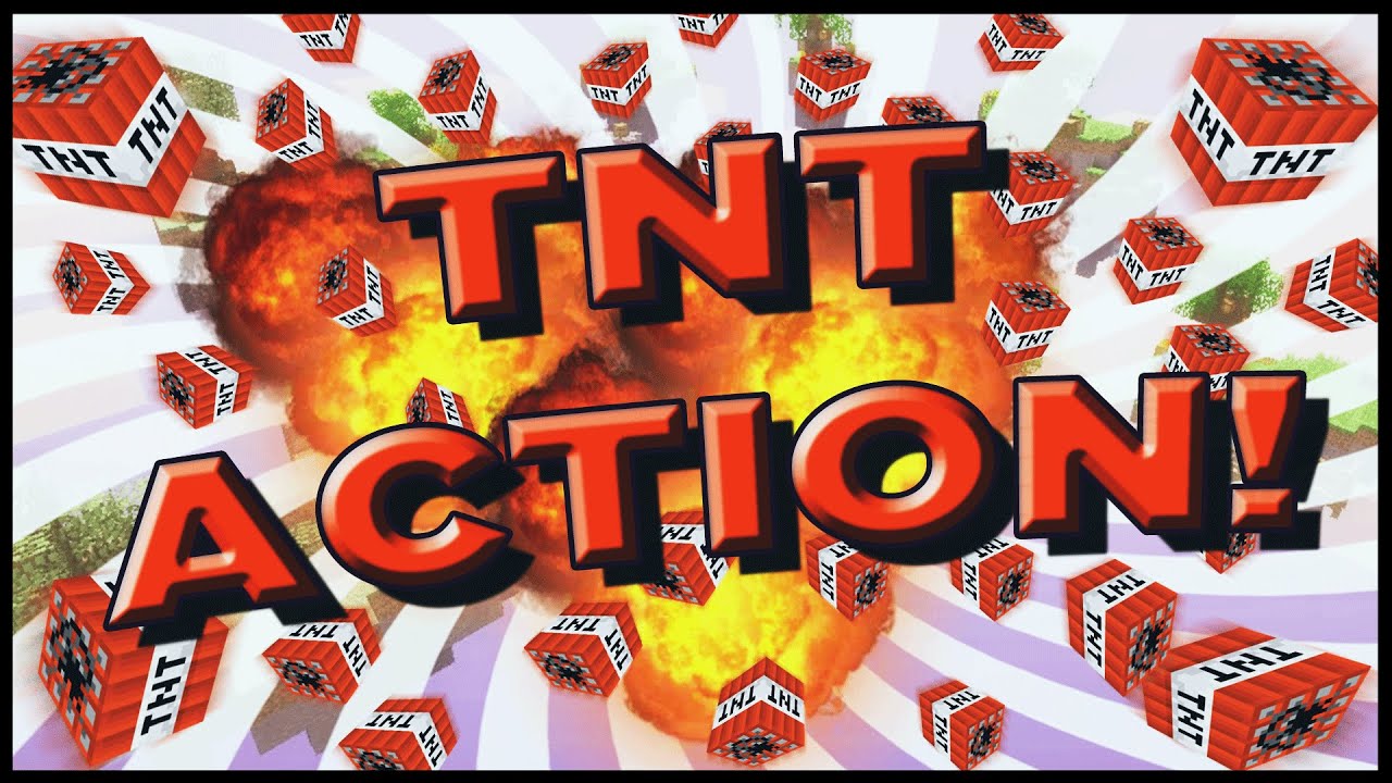 SKYWARS TNT ACTION!!! - Minecraft SkyWars #058 - YouTube