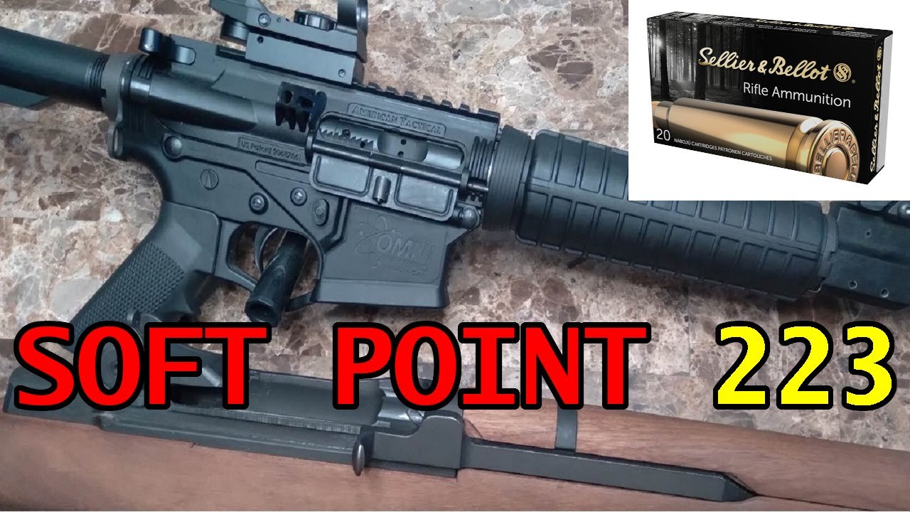 Using Soft Point 223 Instead of FMJ - YouTube