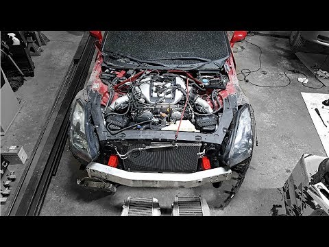 Totaled Nissan GT-R Rebuild - Part 7 - YouTube
