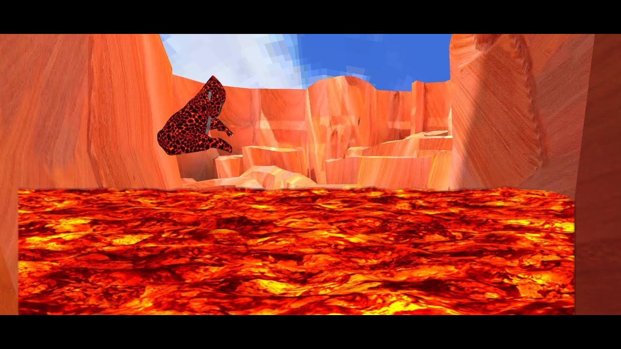 the floor is lava with friends - YouTube
