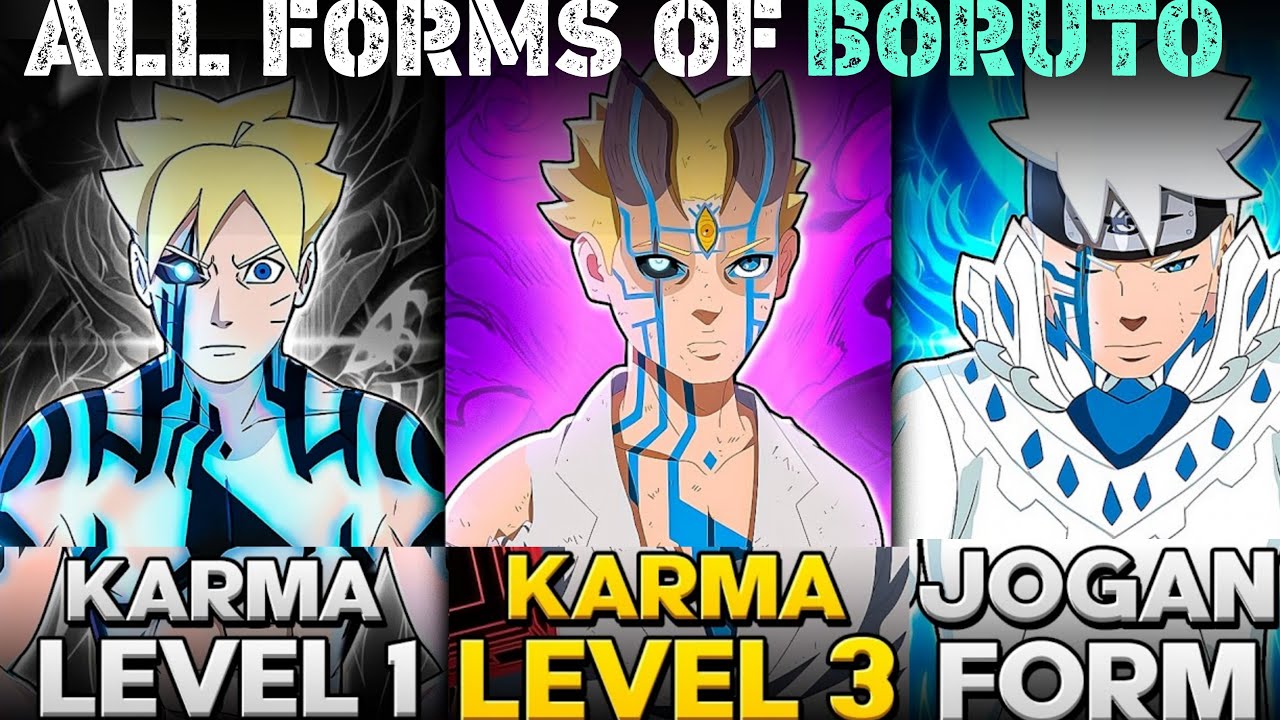All Forms of Boruto Uzumaki | anime man tamil | tamil anime | Naruto ...