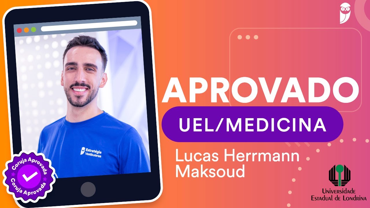 Lucas Maksoud - APROVADO em Medicina na UFSC, UEL e UFPR # ...