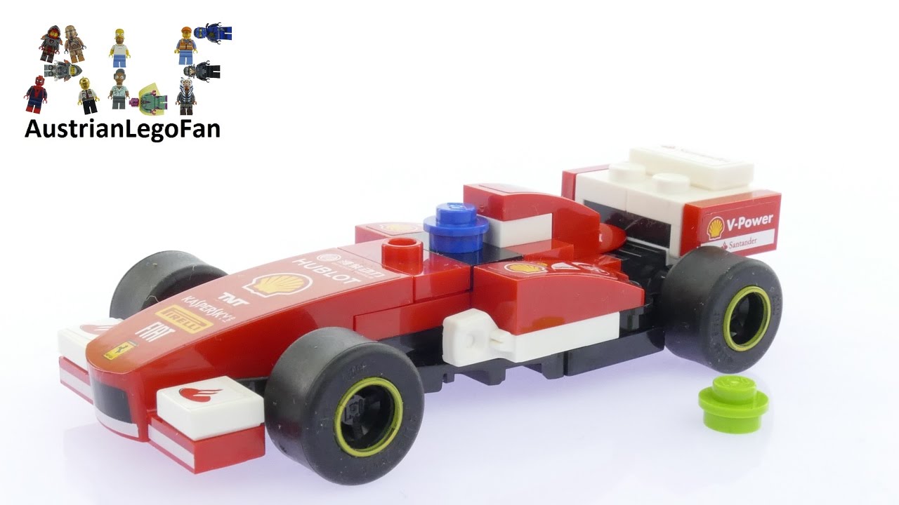 Lego Promotional 40190 Ferrari F138 - Lego Speed Build Review - YouTube