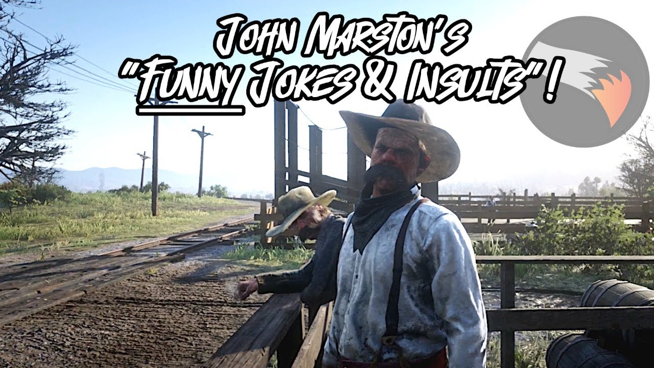 John Marston Is FUNNY... I Mean HILARIOUS! 😀 One More Reason Why RDR2 ...