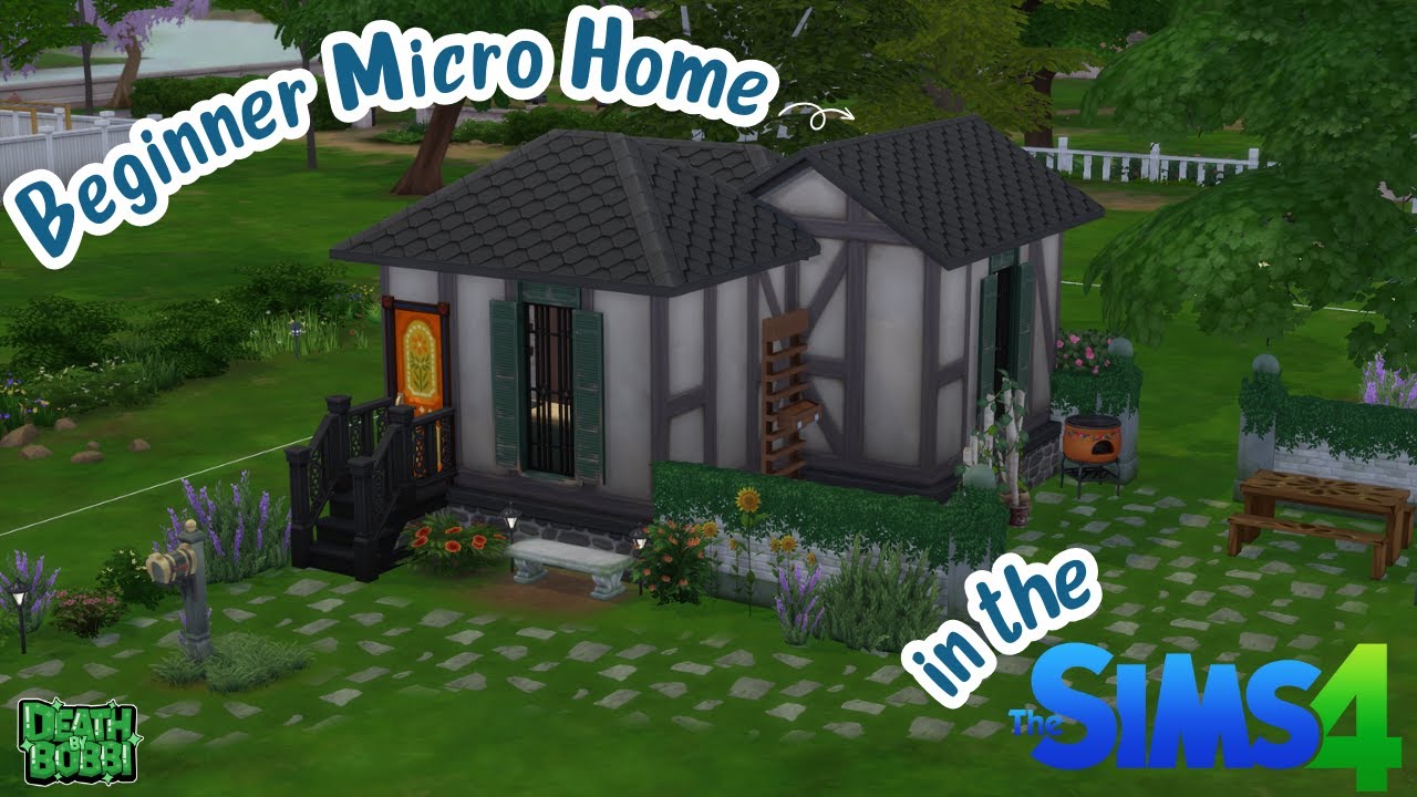 Building A Beginner Micro Home in The Sims 4 - YouTube