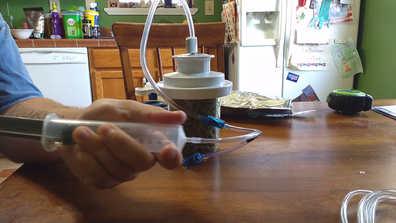 Storing Hops in Jars - YouTube