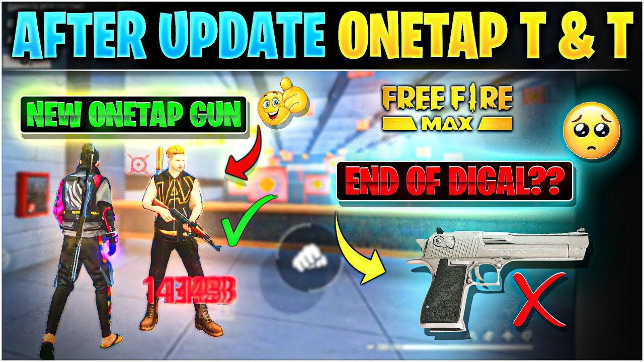 After Update Headshot Trick // New One Tap Gun? End Of Desert Eagle ...