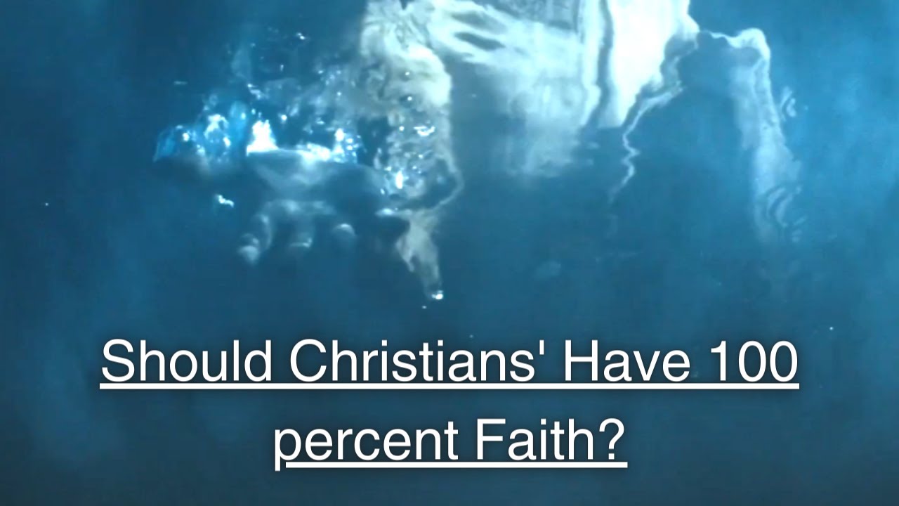 Should Christians be 100 Percent Confident in Faith? - YouTube