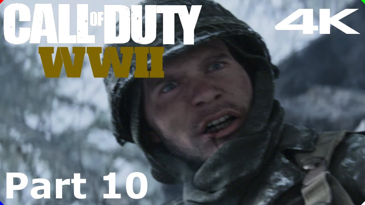 CALL OF DUTY - WW2 PS5 - Part 10 - Ambush - Gameplay Walkthrough - 4K ...