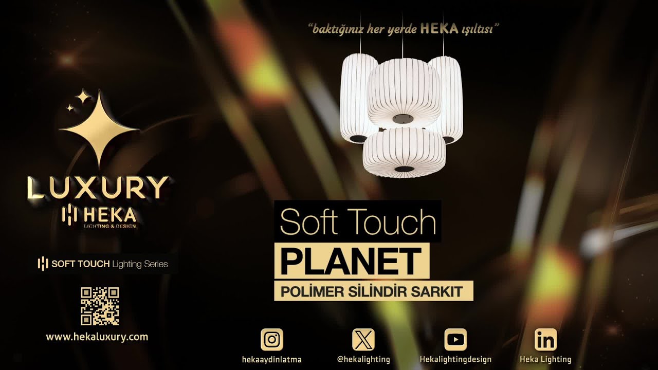 PLANET - Özel tasarım dekoratif aydınlatmalarıyla "baktığınız her yerde ...