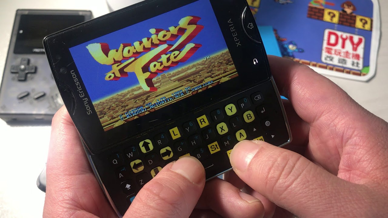 DIY retro emulation Xperia handheld ，ST15i、SK17i Turn into a retro game ...