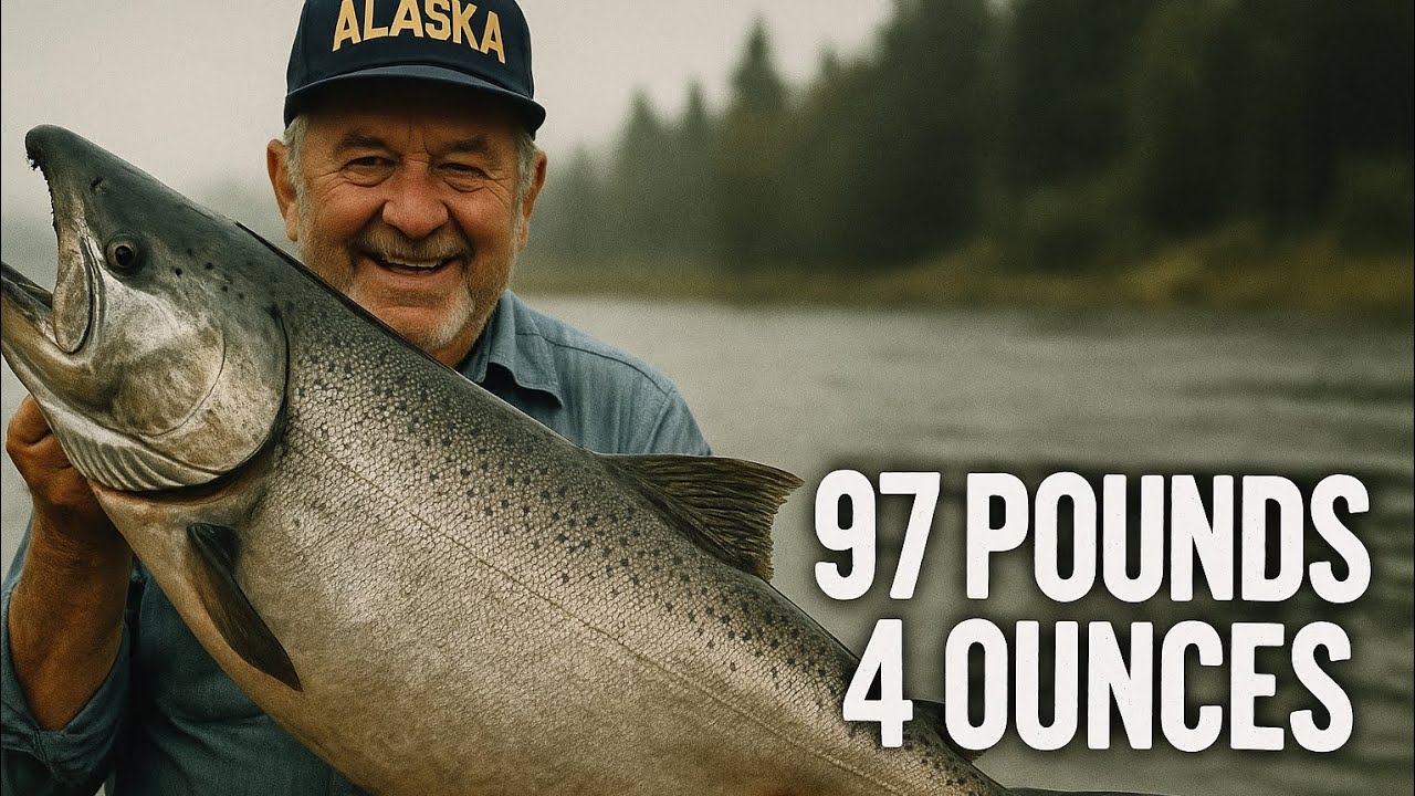 World’s Biggest Salmon Ever Caught | 97 lbs King Caught with Rod” - YouTube