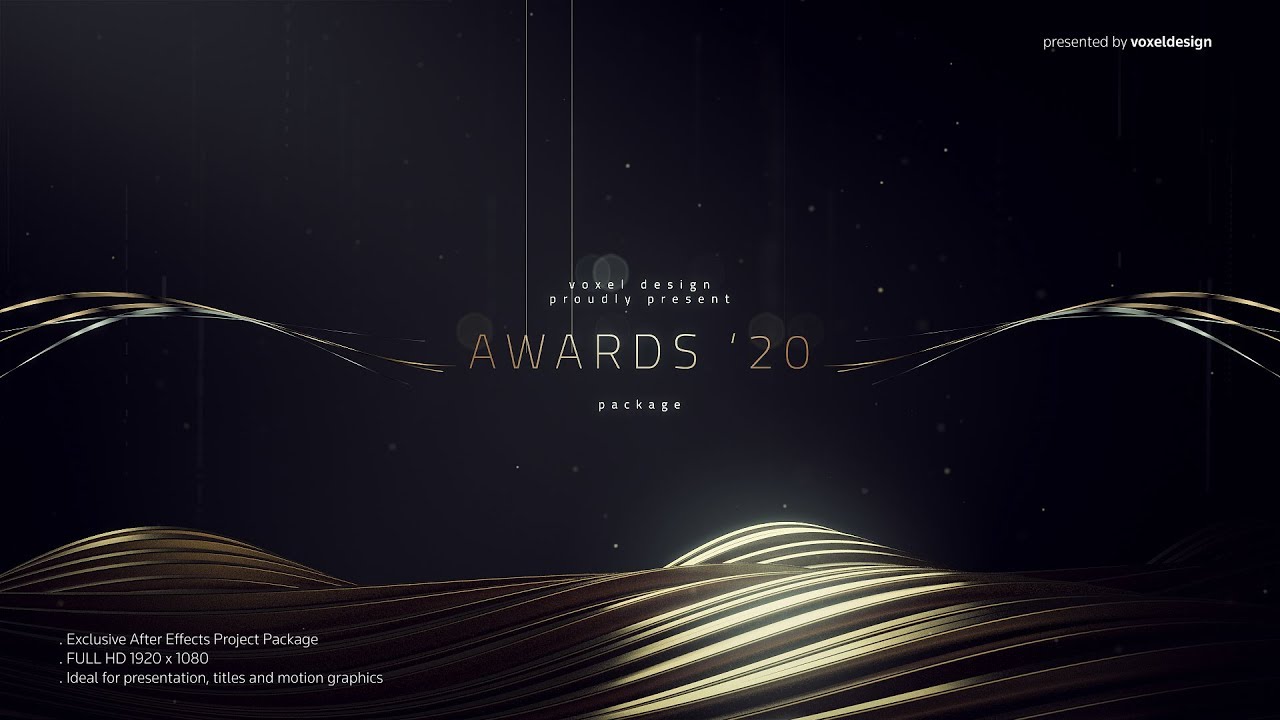 AWARDS Ceremony Package - 100% After Effects - YouTube