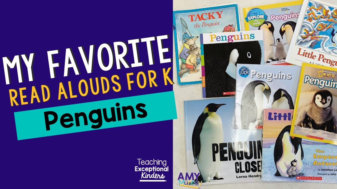 Penguin Books for Kindergarten 🐧 | Read Aloud Stories - YouTube