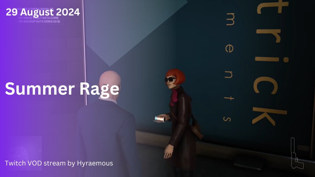 VOD 29 August 2024 - Hitman: Summer Rage - YouTube