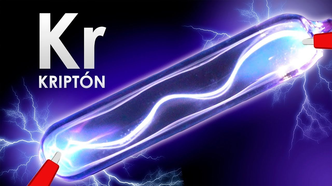 Kriptón - ¡Un gas inerte que provoca rayos! - YouTube