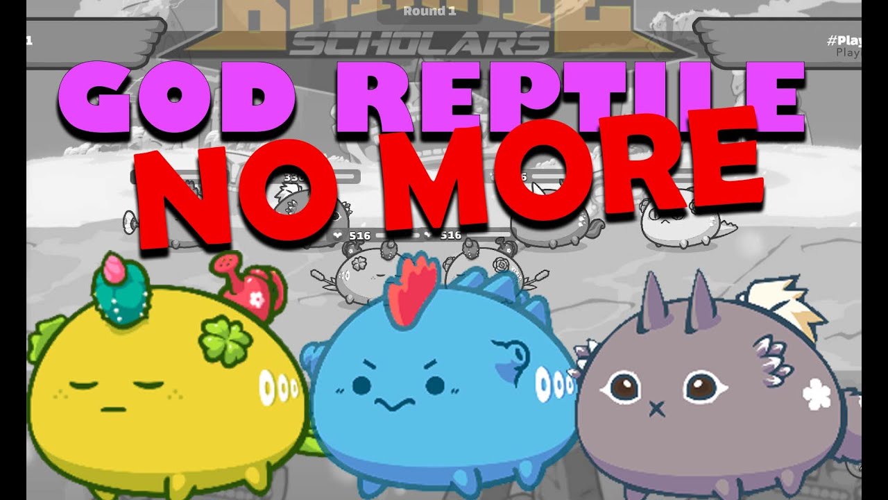 AXIE INFINITY TUTORIAL l BUFFINATOR VS GOD REPTILE AXIE INFINITY - YouTube