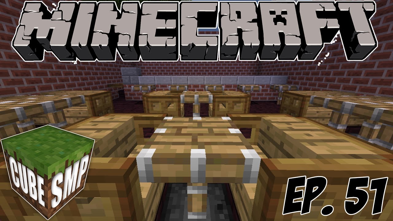 Minecraft Cube SMP: Graser's Pizzeria! - Ep 51 - YouTube