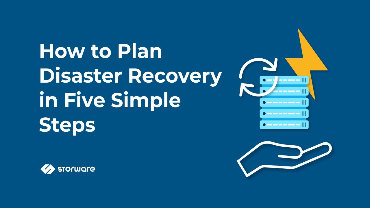 How to Plan Disaster Recovery in Five Simple Steps | Storware Webinar ...