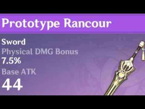 HOW TO GET FREE PROTOTYPE RANCOUR Genshin Impact - YouTube