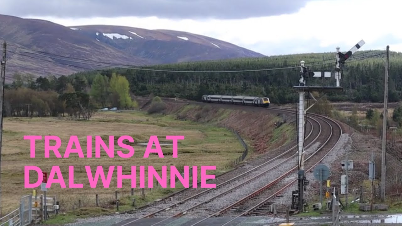 Dalwhinnie, best station in the Scottish Highlands - YouTube