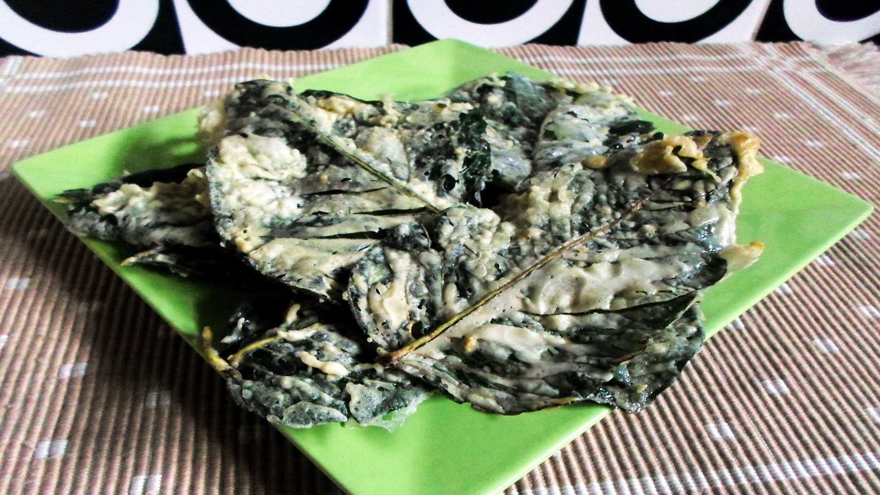 Resep Cara Membuat Keripik Bayam Gurih dan Renyah - YouTube