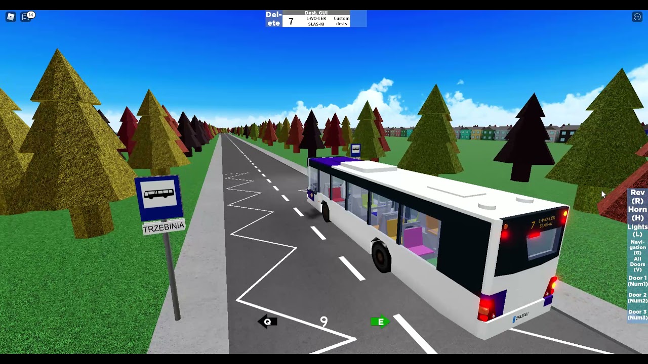 Listening to Music While Driving (Roblox Nid's Buses & Trams, Bus Line ...