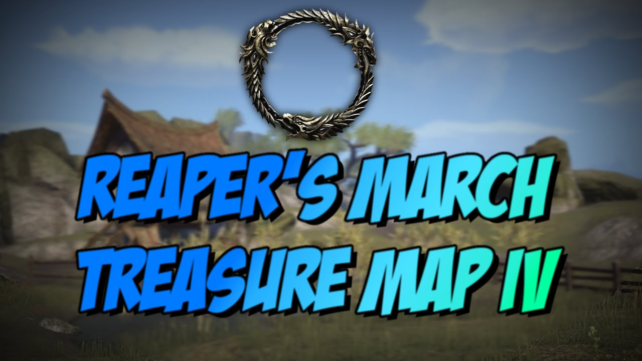 [ESO] Elder Scrolls Online: Reaper's March Treasure Map IV(4) Location ...