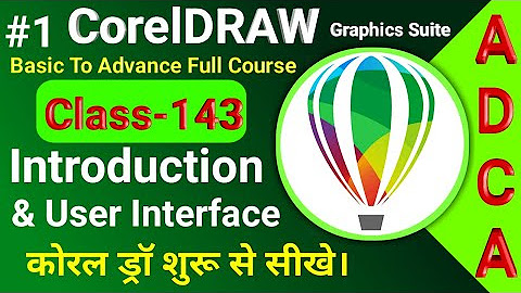 CorelDRAW Full Tutorial Series (Basic to Advance) in Hindi | CorelDraw Complete Course For ...