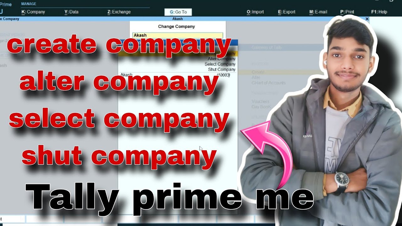 #how to create a company tally prime me. #shut company kaise kare . # ...