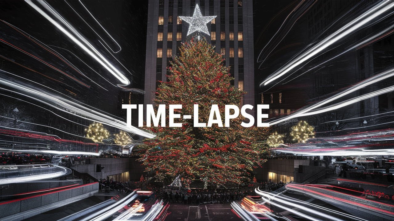 “2025 Rockefeller Center Christmas Tree Lighting – Magical Night Time ...