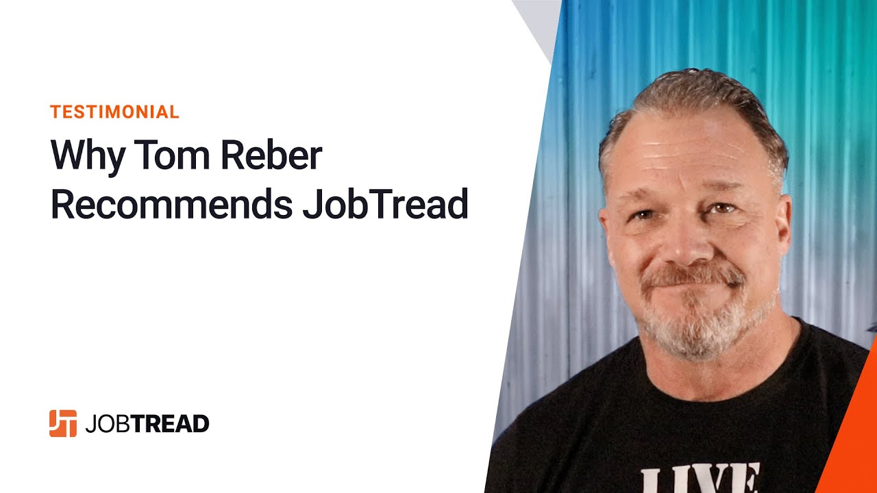 Tom Reber, Founder of The Contractor Fight, Recommends JobTread - YouTube