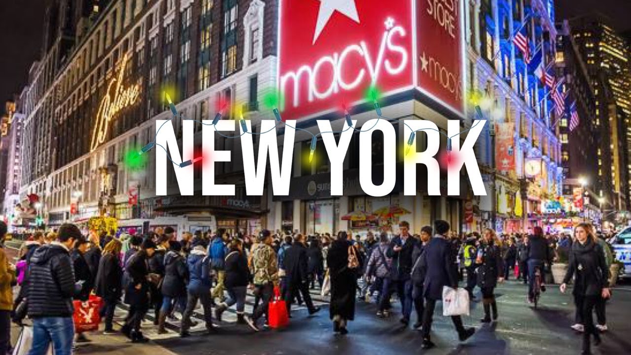 New York City LIVE Manhattan on Black Friday (November 25, 2022) - YouTube