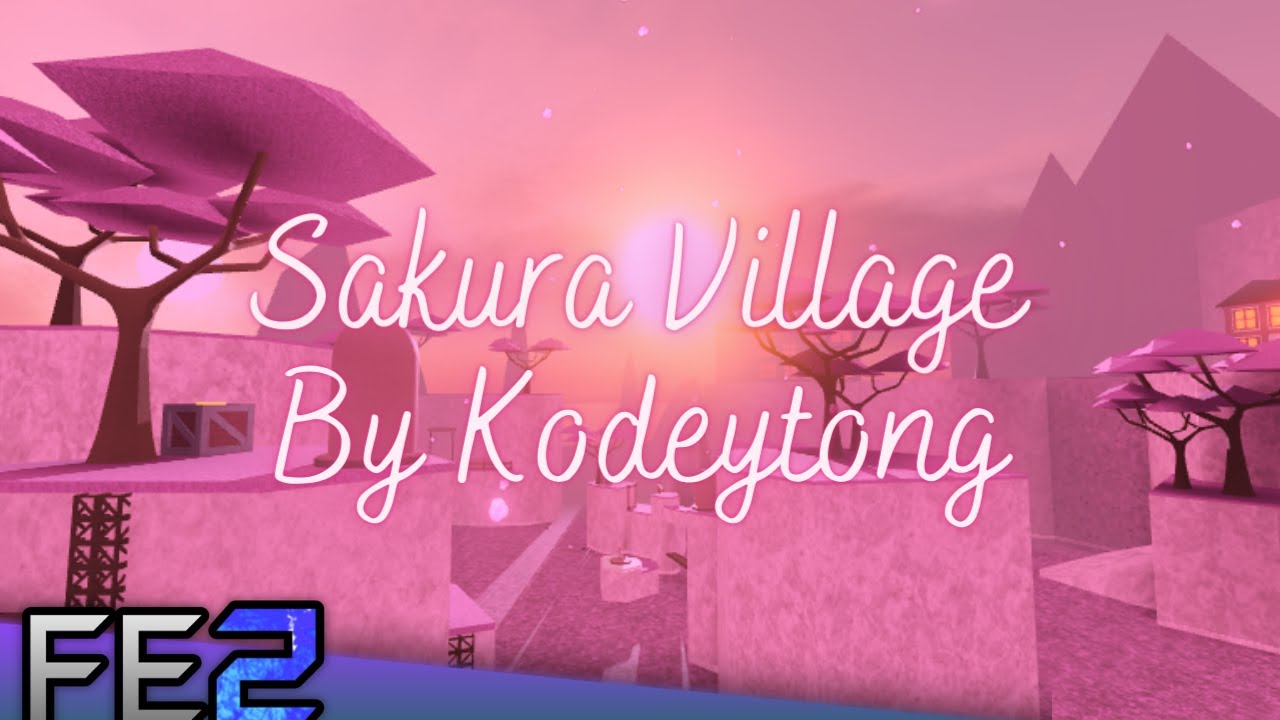 Sakura Village [Hard] | Flood Escape 2 Community Maps - YouTube