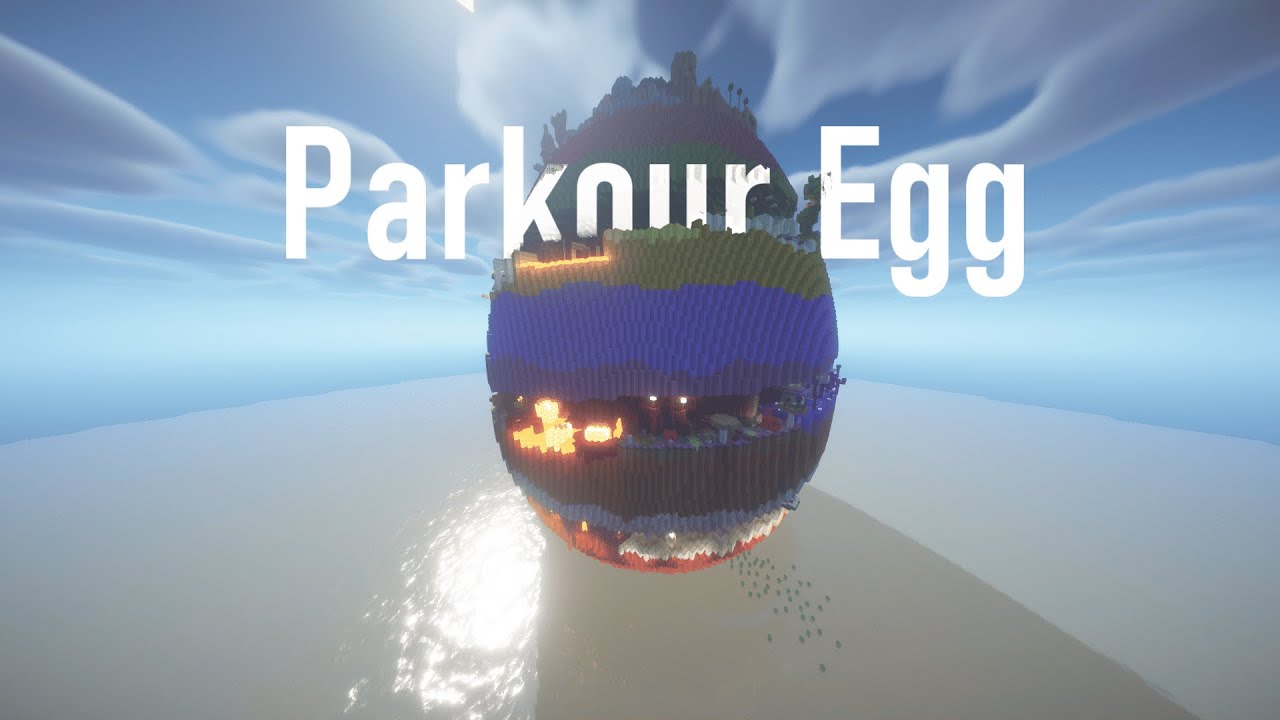 【Minecraft】 Parkour Eggを走る - YouTube