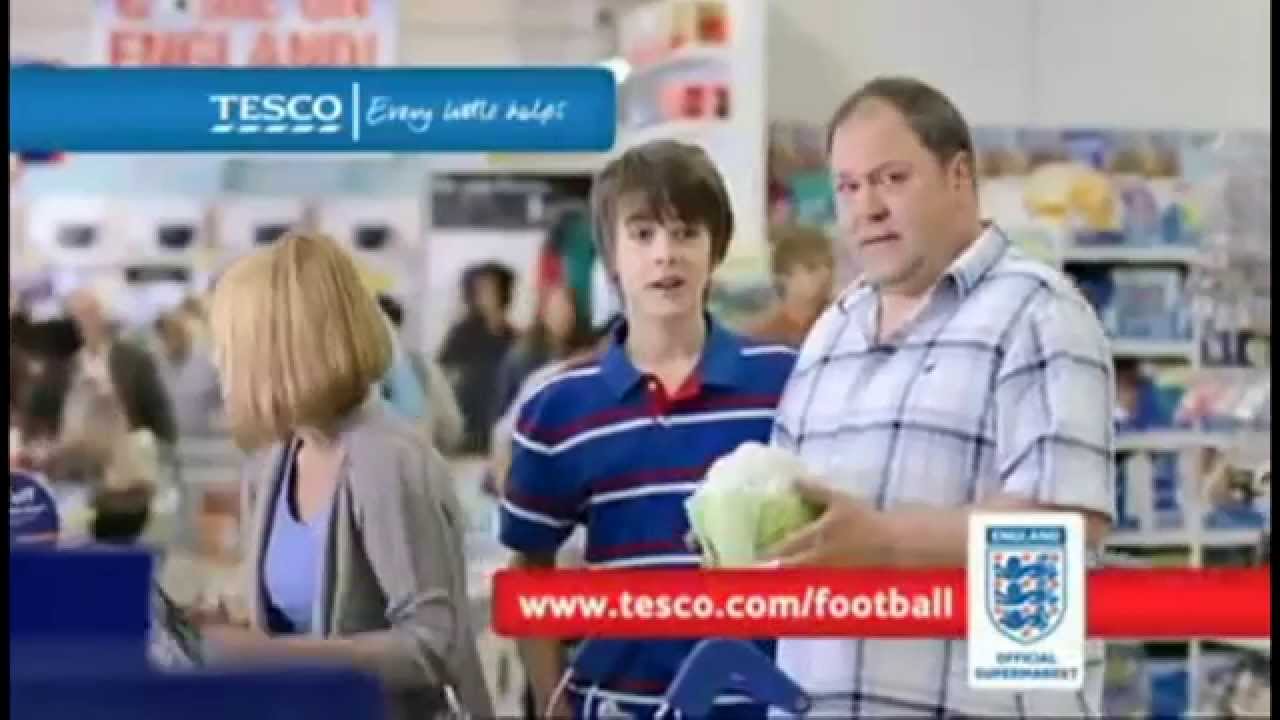 Mark Addy Tesco Advert With Lampard - YouTube